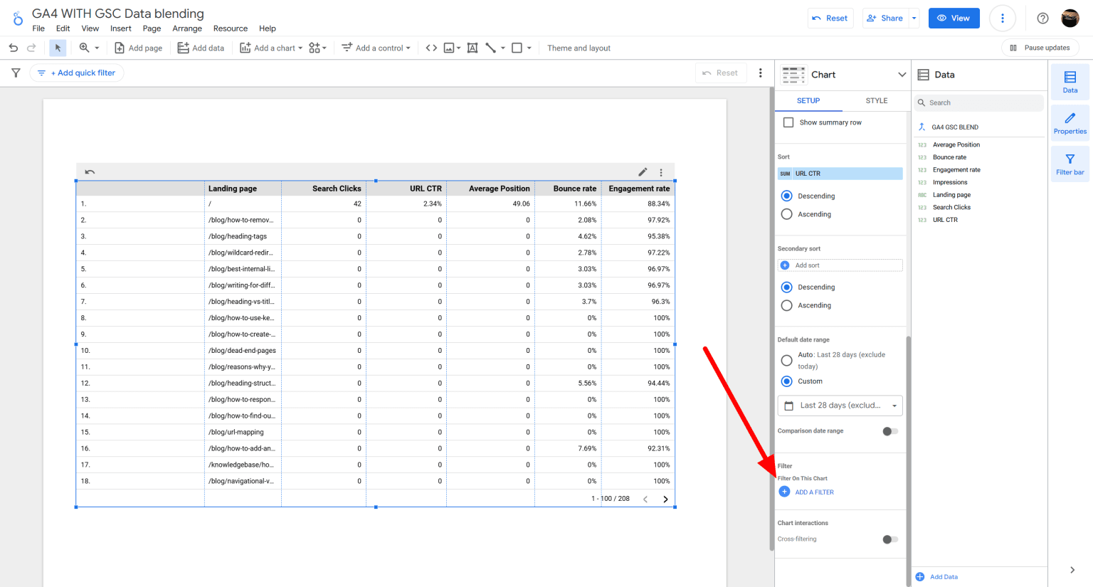 How to Blend Data in Looker Studio for Marketing Agencies (GA4 + GSC ...