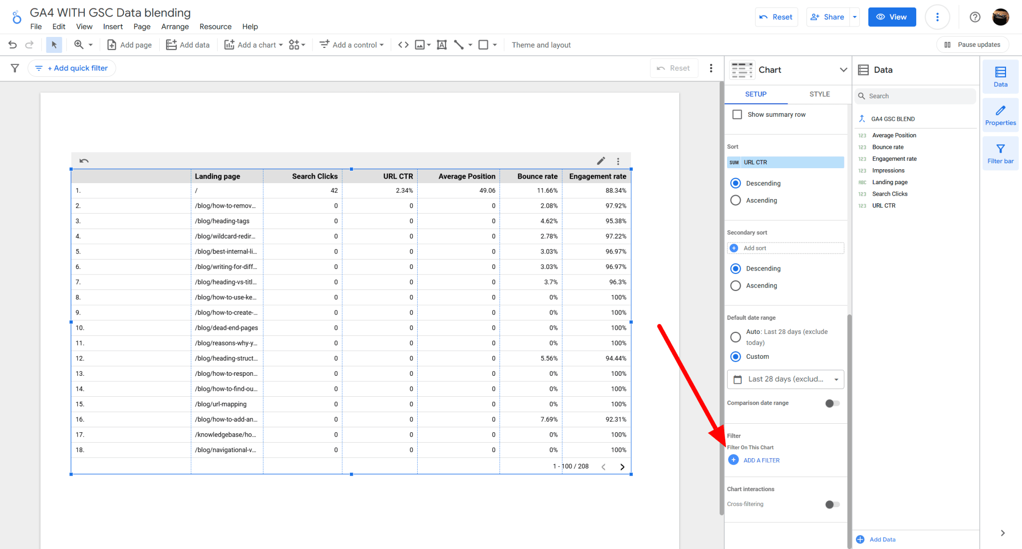 How to Blend Data in Looker Studio for Marketing Agencies (GA4 + GSC ...