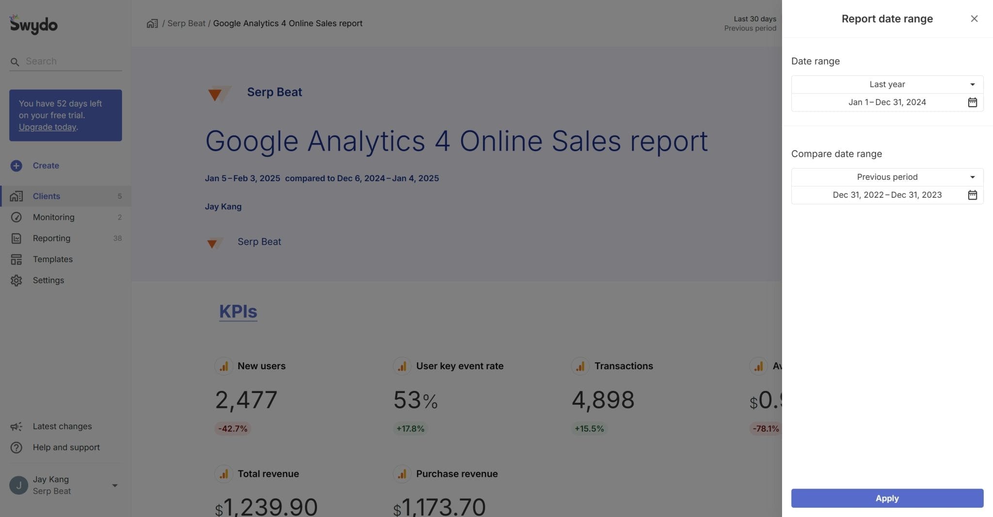 Key Google Analytics 4 Metrics to Track in 2025 - Swydo