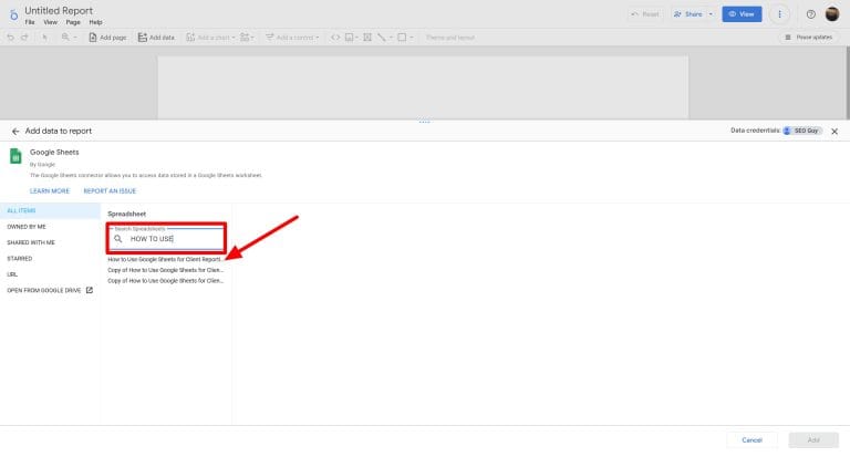 How to Create Data Studio (Formerly Looker Studio) Reports from Google ...