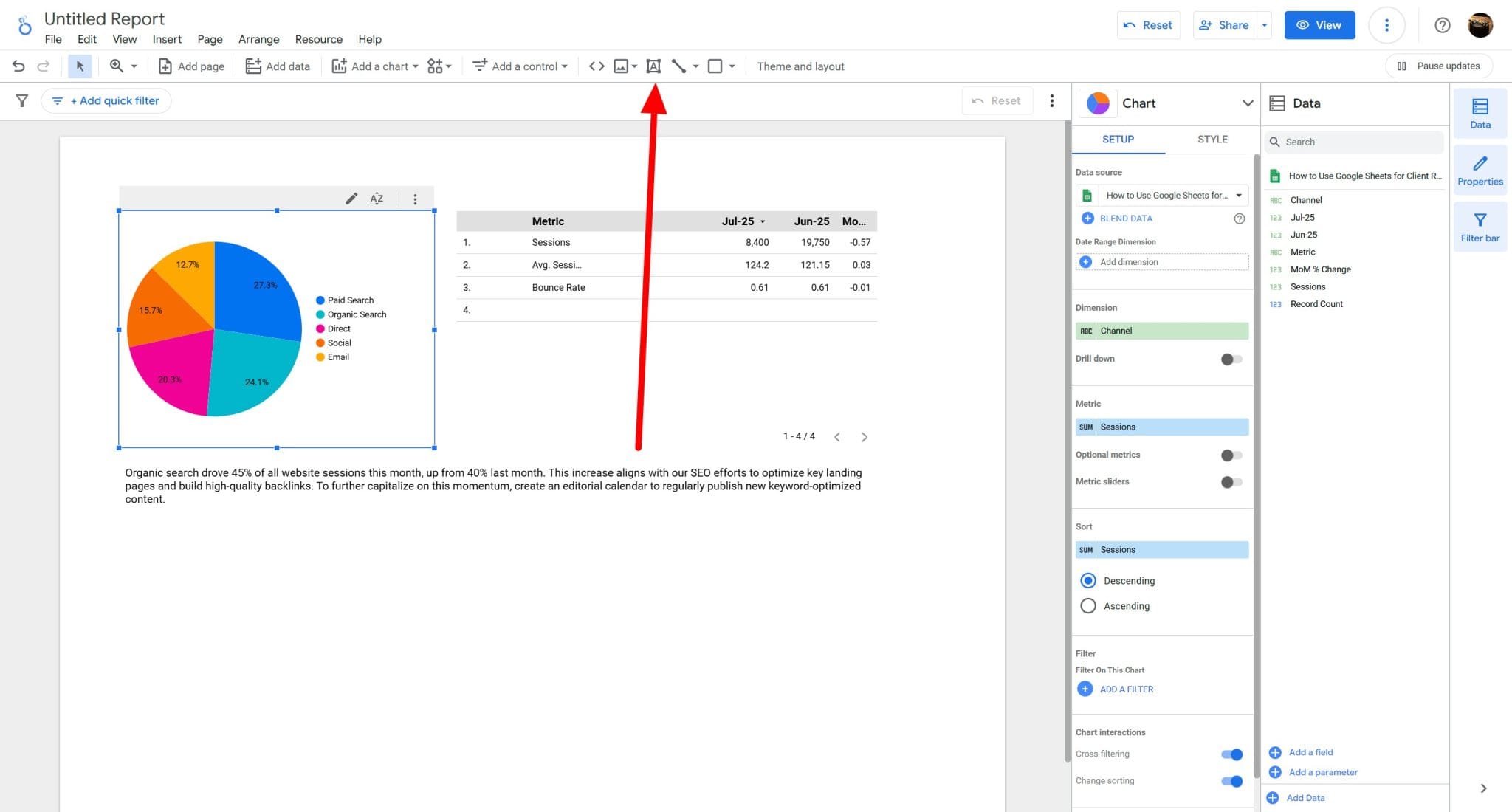 How to Create Looker Studio Reports from Google Sheets Data - Swydo